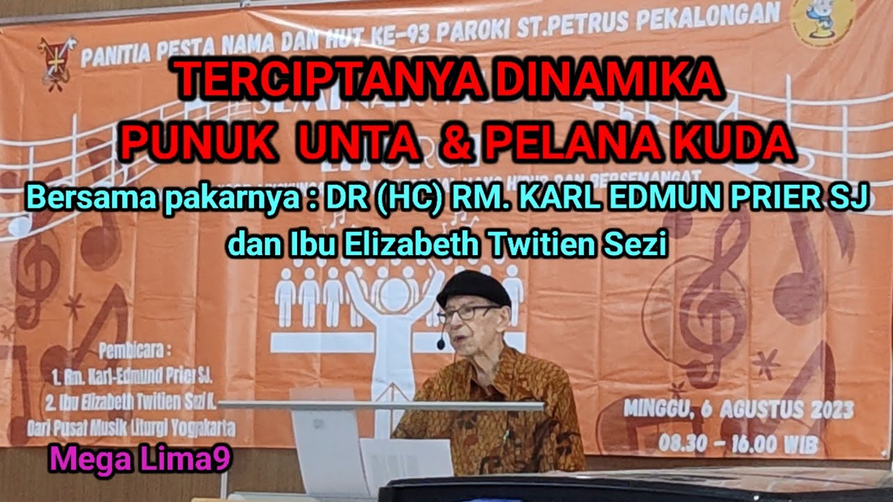 BELAJAR LAGU GREGORIAN LANGSUNG DARI PAKARNYA. Mega Lima9 - YouTube