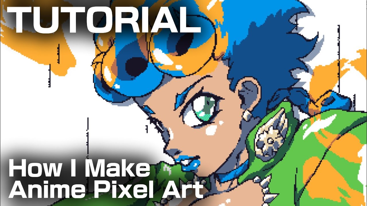 [TUTORIAL] How I Make Anime Pixel Art - YouTube