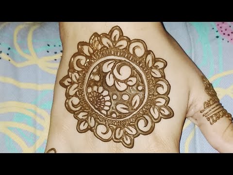 Beautiful boota mehndi design - YouTube