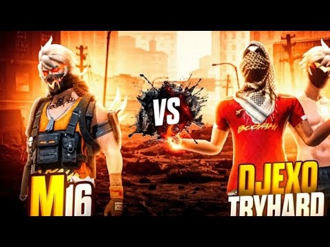 M16 VS DJEXO AND TRYHARD FREE FIRE!#freefire#viral 💥👽 - YouTube
