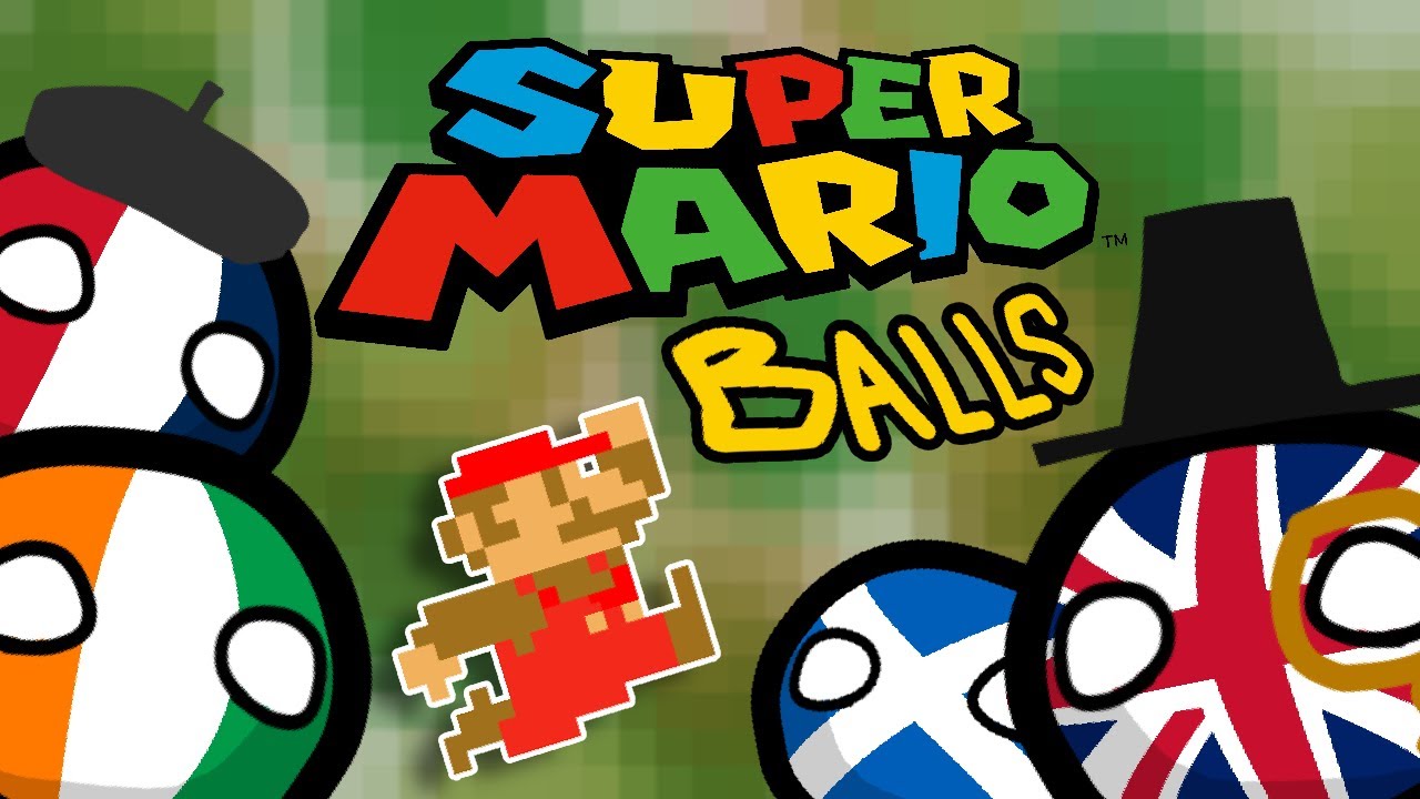Super Mario Bros. but it's COUNTRYBALLS! (countryballs animation) - YouTube
