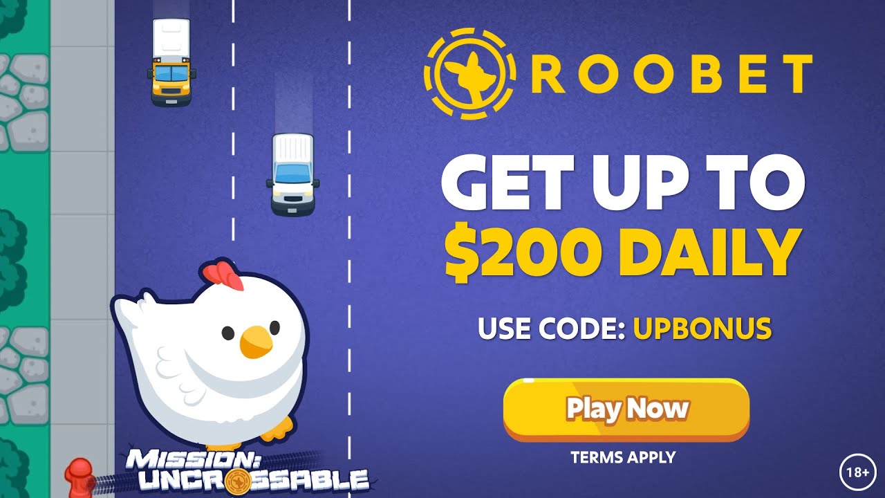 Roobet Promo Code - up to $200 with roobet promo code "UPBONUS" - YouTube