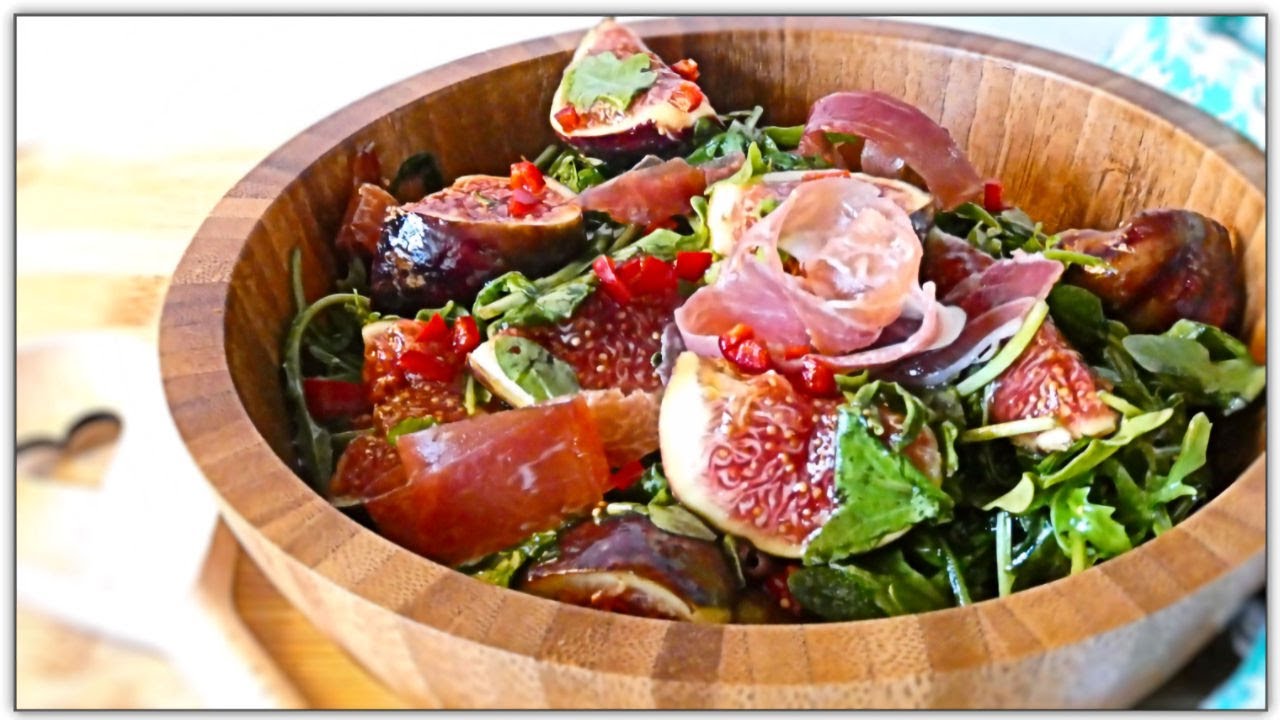Parma Ham & Fig Salad l Deliciously Easy Recipe - YouTube