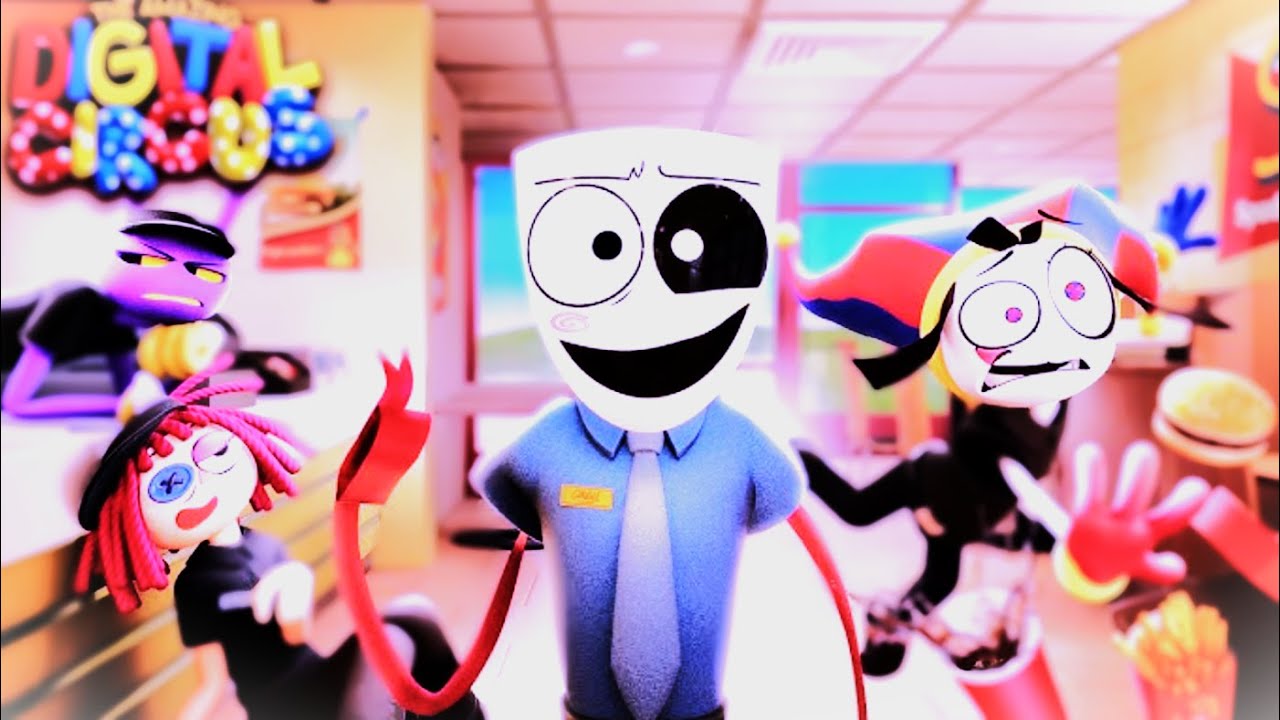 THE AMAZING DIGITAL CIRCUS | FAST FOOD MASQUERADE | EPISODE 4 - YouTube