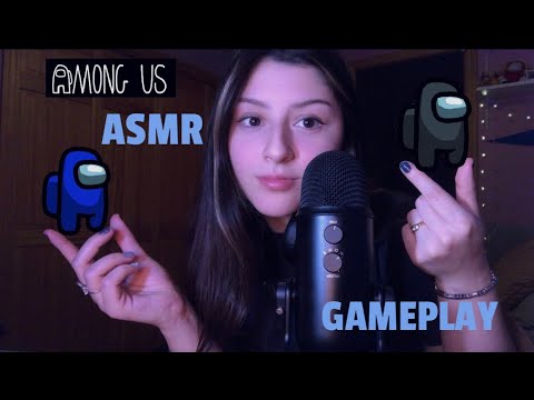 ASMR Among Us Gameplay!! 🤫 (Whispering & Mouth Sounds) - YouTube