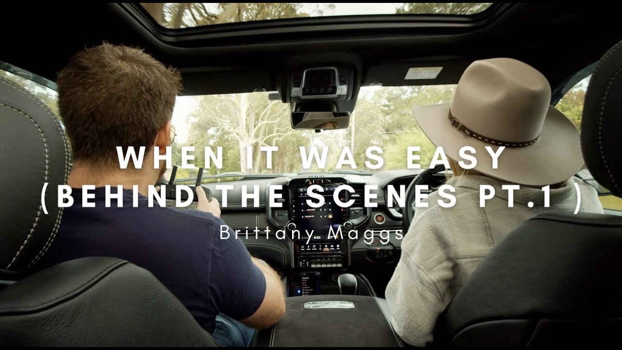 Behind The Scenes PT.1 - When It Was Easy // Brittany Maggs - YouTube