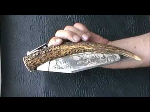Huge Vintage Italian French Spanish Navaja - YouTube