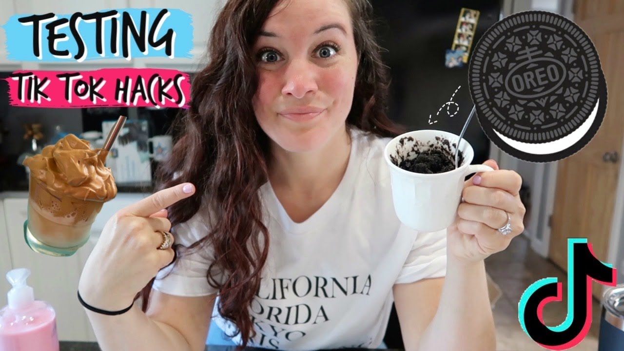 TESTING TRENDY TIK TOK THINGS | dalgona drink. oreo mug cake. heatless ...
