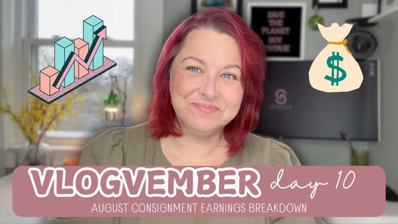 August Consignment Haul Update – What’s Sold So Far & How Much I’ve Earned! 💸 Thrift Resale ...