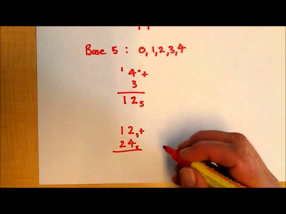 Adding In Base 5 YouTube Adding In Base 5 YouTube