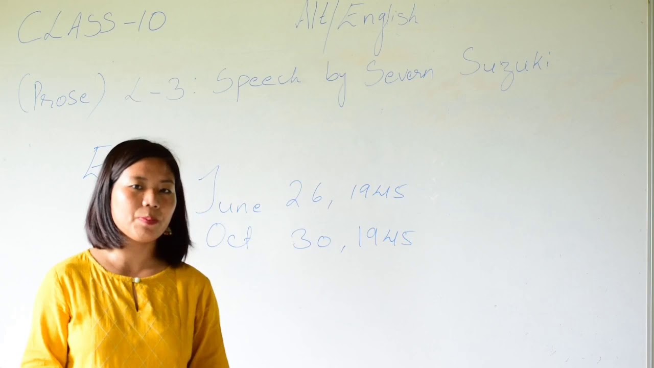 Alt. English Class X - YouTube