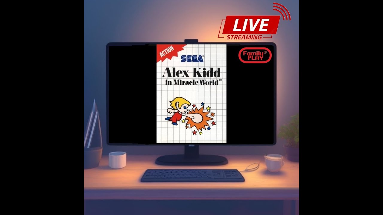 RetroCRT - Capítulo 02, Alex Kidd in Miracle World, Master System (1986), LongPlay - YouTube