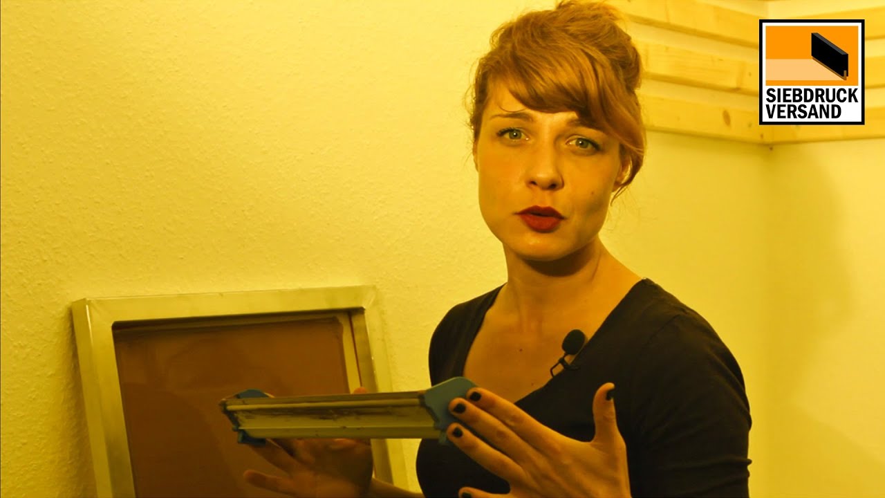 Siebdruck selber machen 4 | Ein Anleitung für Einsteiger | Beschichten ...