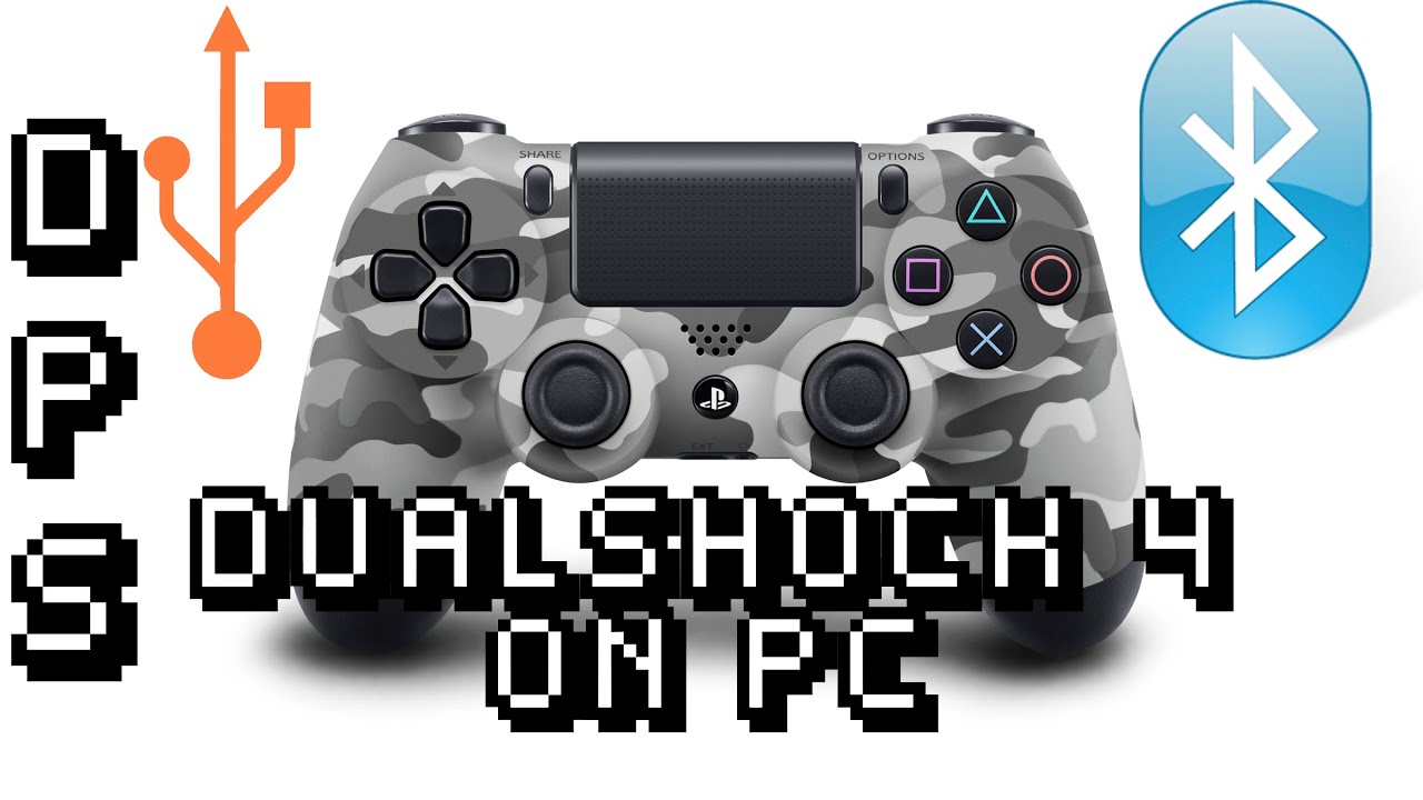 Using a PS4 Controller on PC USB and Bluetooth | The Dead Pixels ...