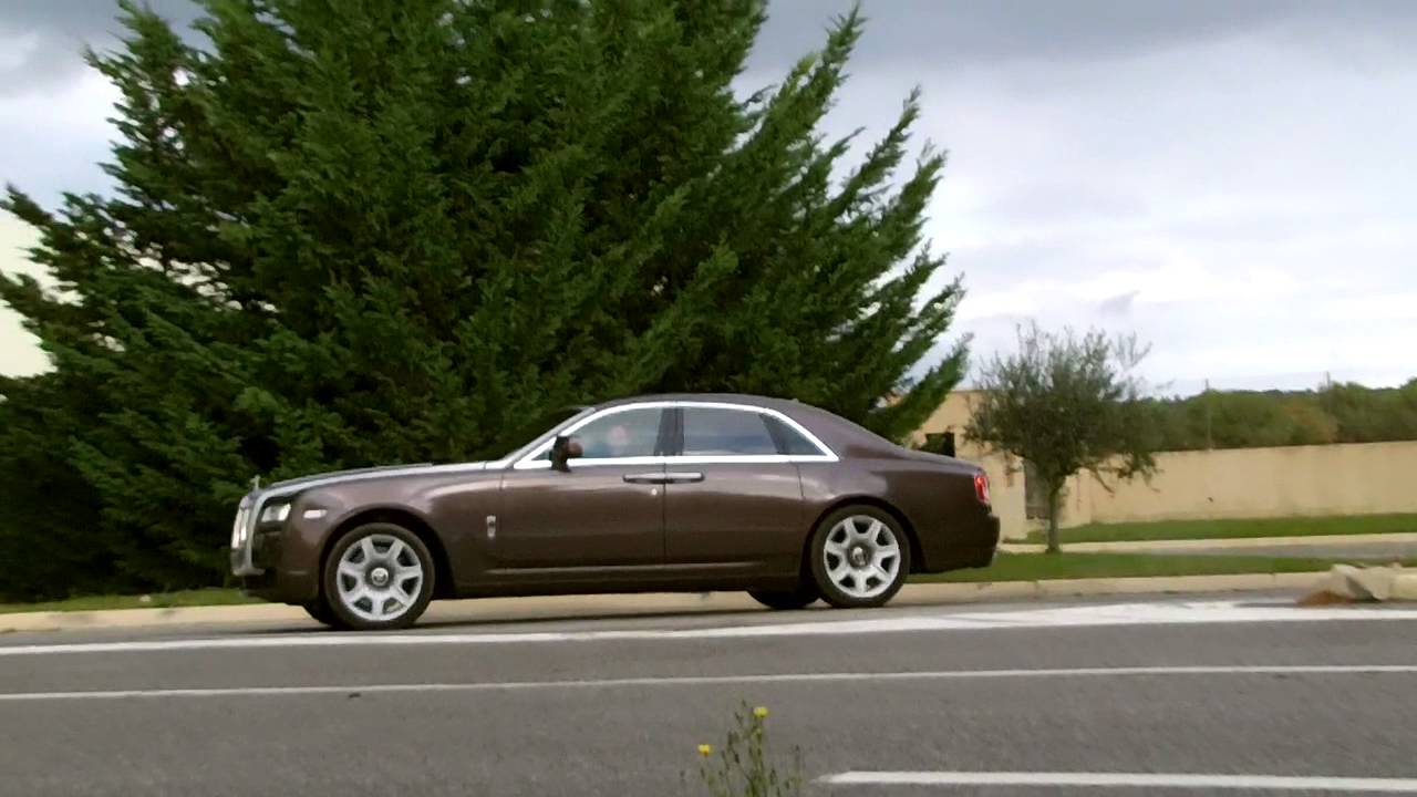 Brown Rolls Royce Ghost! (720p HD) - YouTube