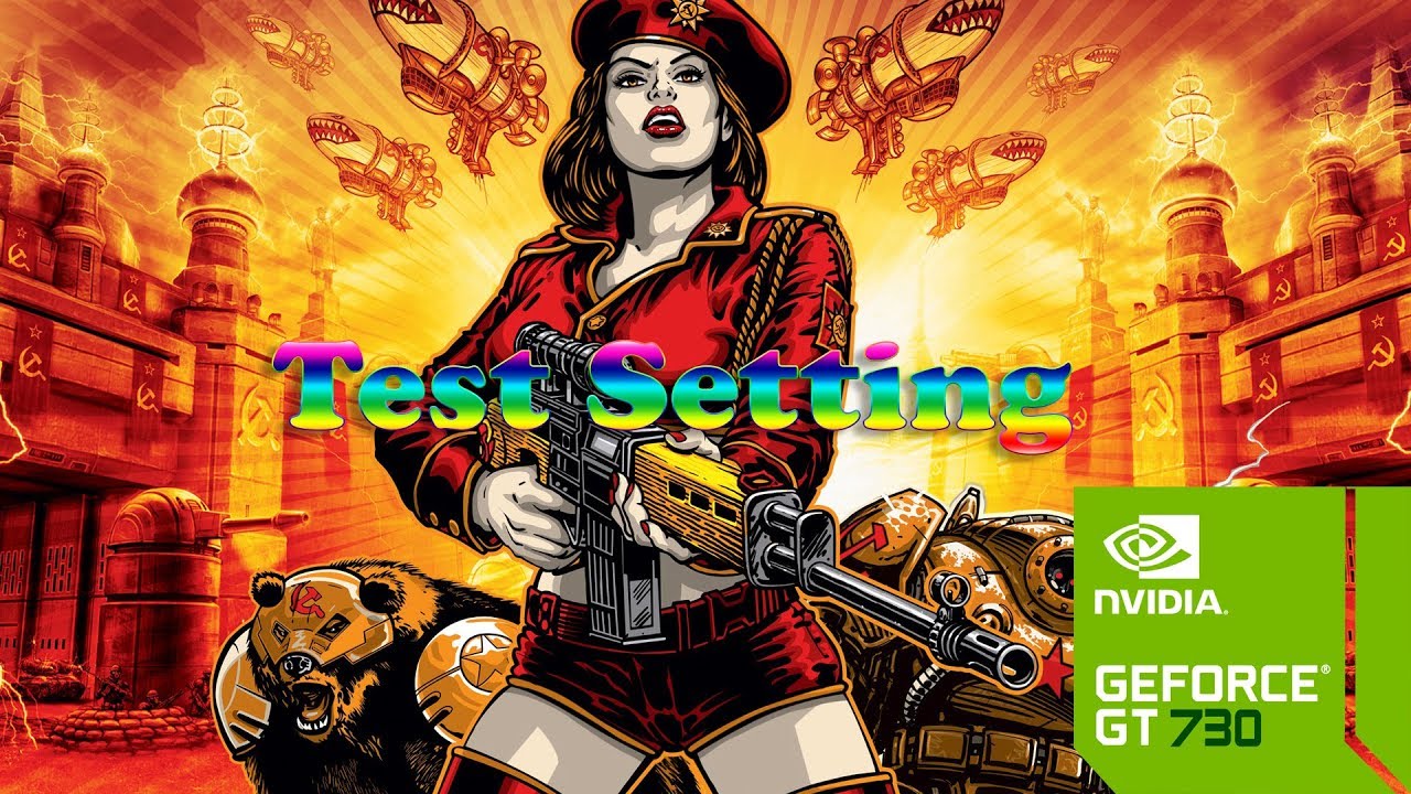 Red Alert 3 GT730 Setting - YouTube