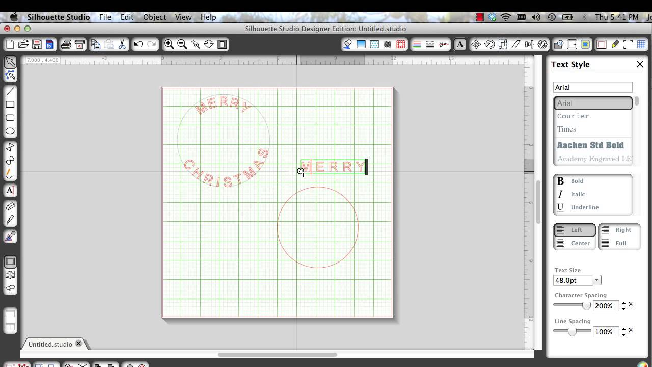 Silhouette Cameo, Text Around A Circle.mp4 - YouTube