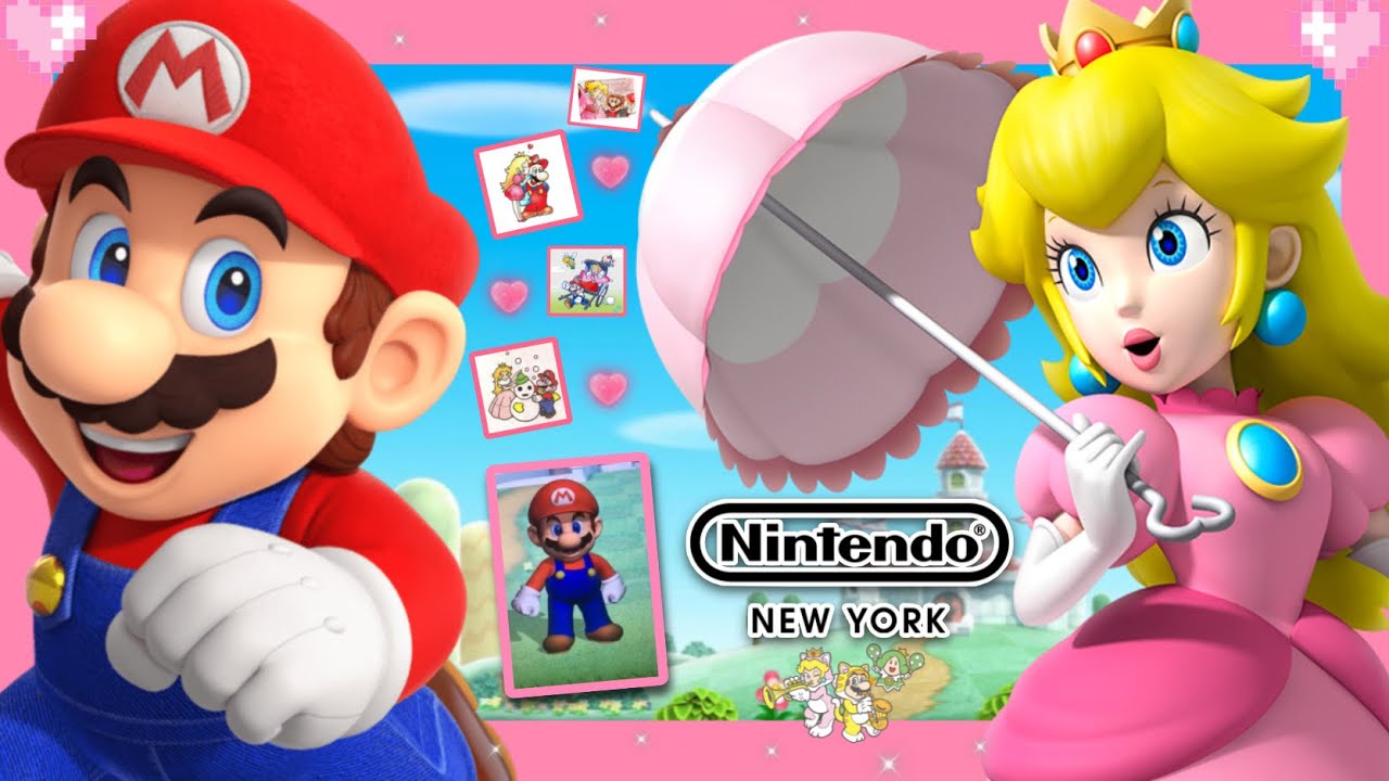 💗 Nintendo New York Mario Talks about Peach Moments 💗 - YouTube