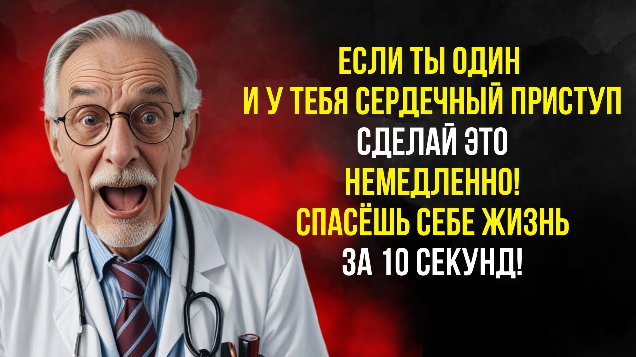 Как Выжить При Инфаркте В Одиночестве (За 10 Секунд) - YouTube