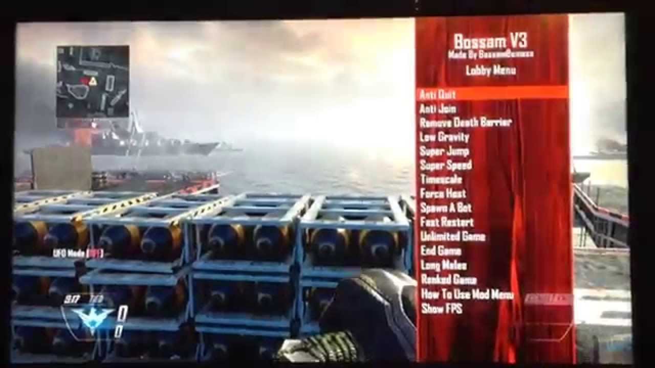 Bo2 mod menu proof pc/ps3 - YouTube