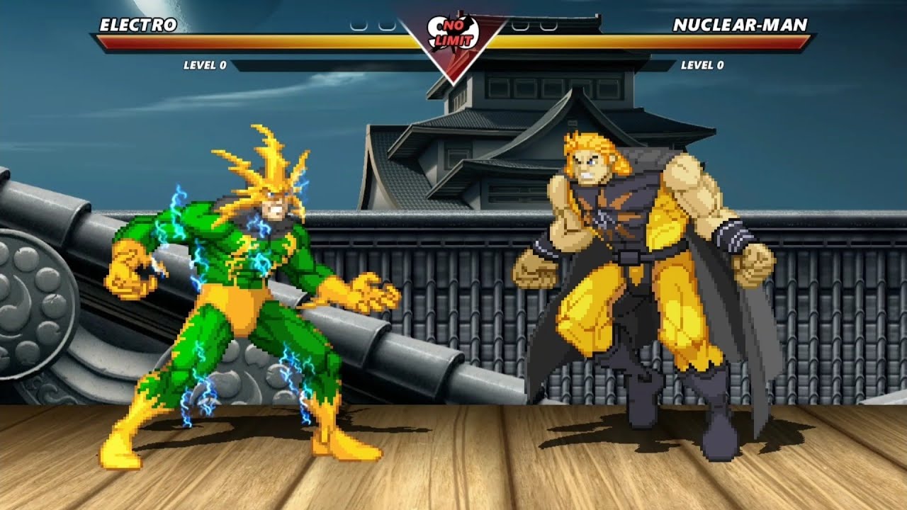 ELECTRO vs NUCLEAR MAN - Highest Level Incredible Epic Fight! - YouTube