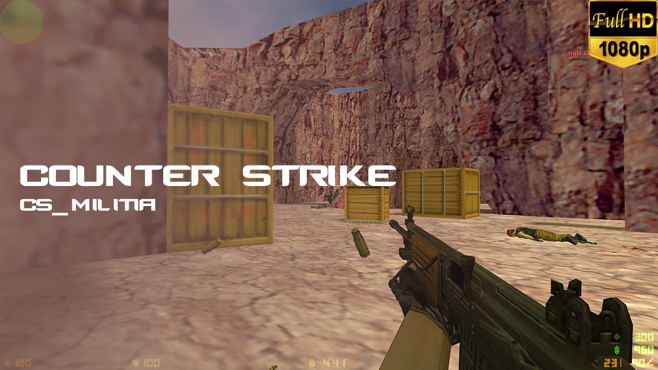 Counter Strike 1.6 | cs_militia - YouTube