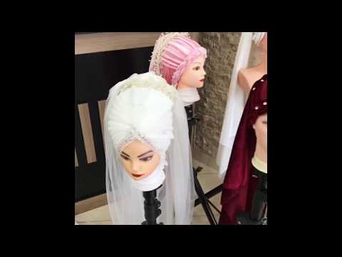 Kadife kuamaş turban modelleri 2019 (kolay türban modelleri)