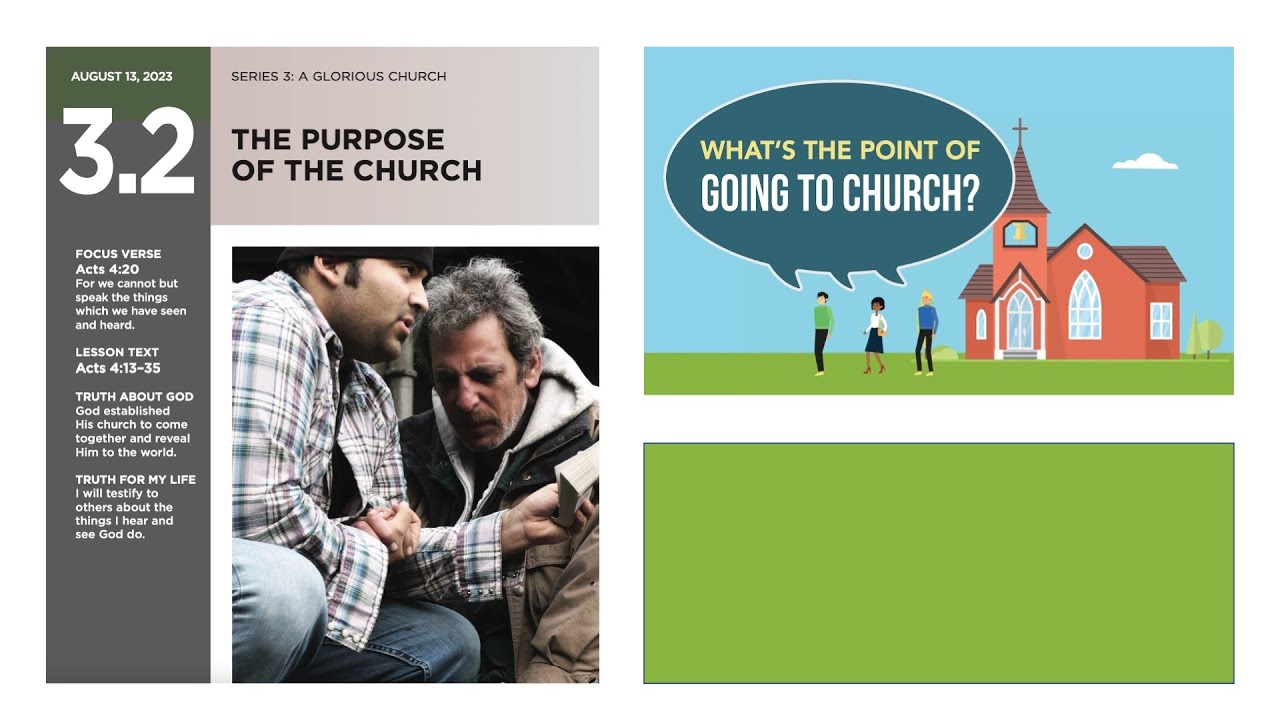 The Purpose of the Church - Manna Minute - YouTube