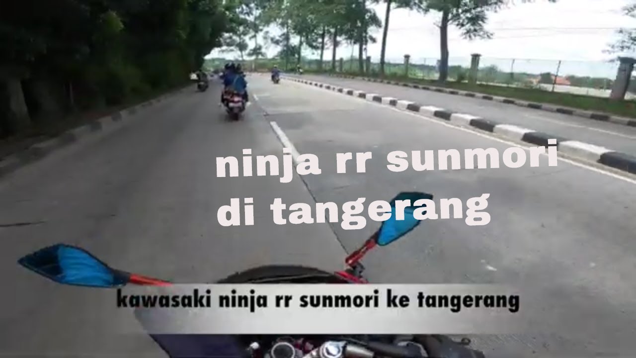 MOTOR NINJA RR SUNMORI DI TANGERANG | KAWASAKI NINJA RR 150 OLD - YouTube