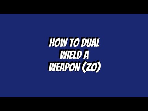 |ZO|How to dual wield a weapon! ZO |ROBLOX| - YouTube