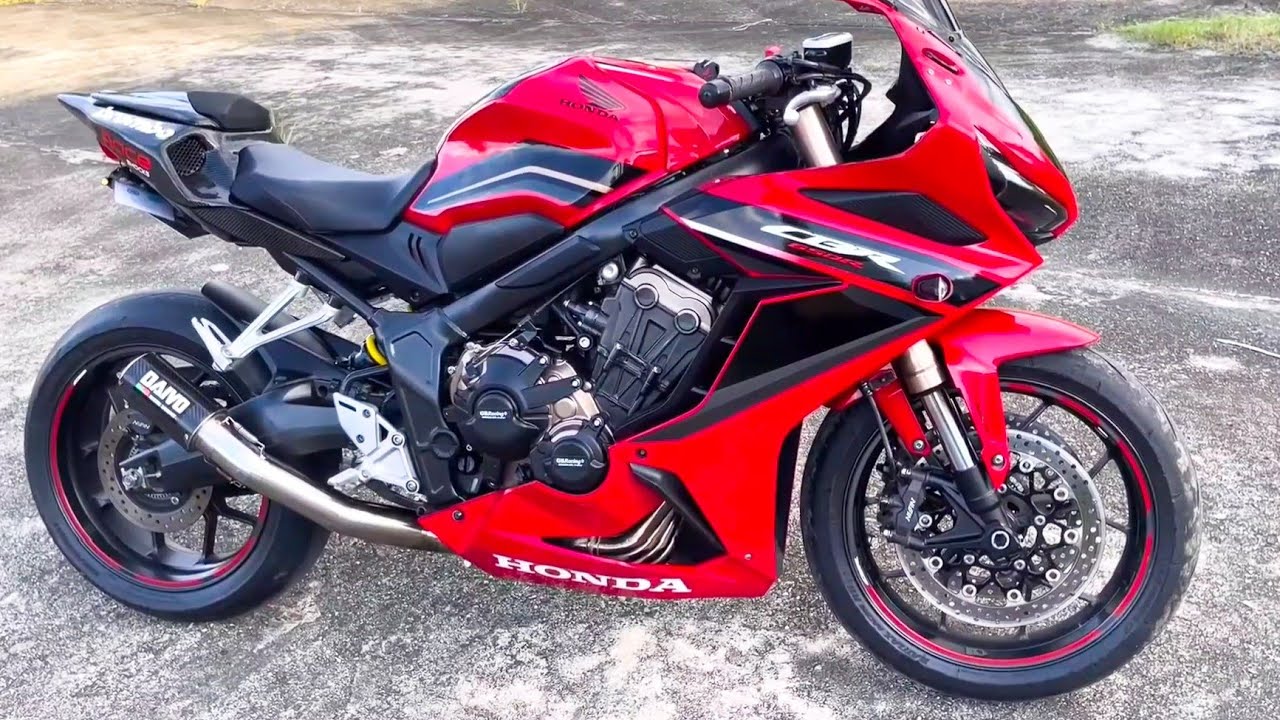Honda CBR 650RR Modified Walkaround - YouTube