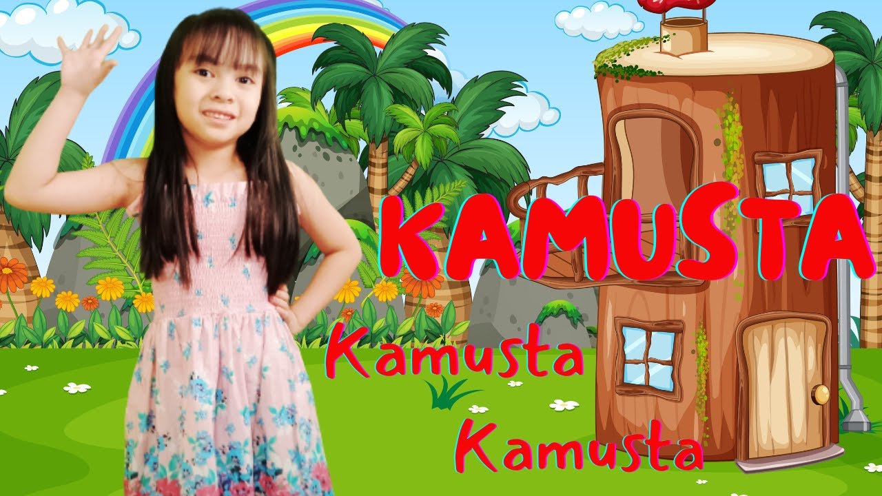 Kamusta l Kamusta Kayong Lahat l Awiting Pambata Tagalog l Action Song ...