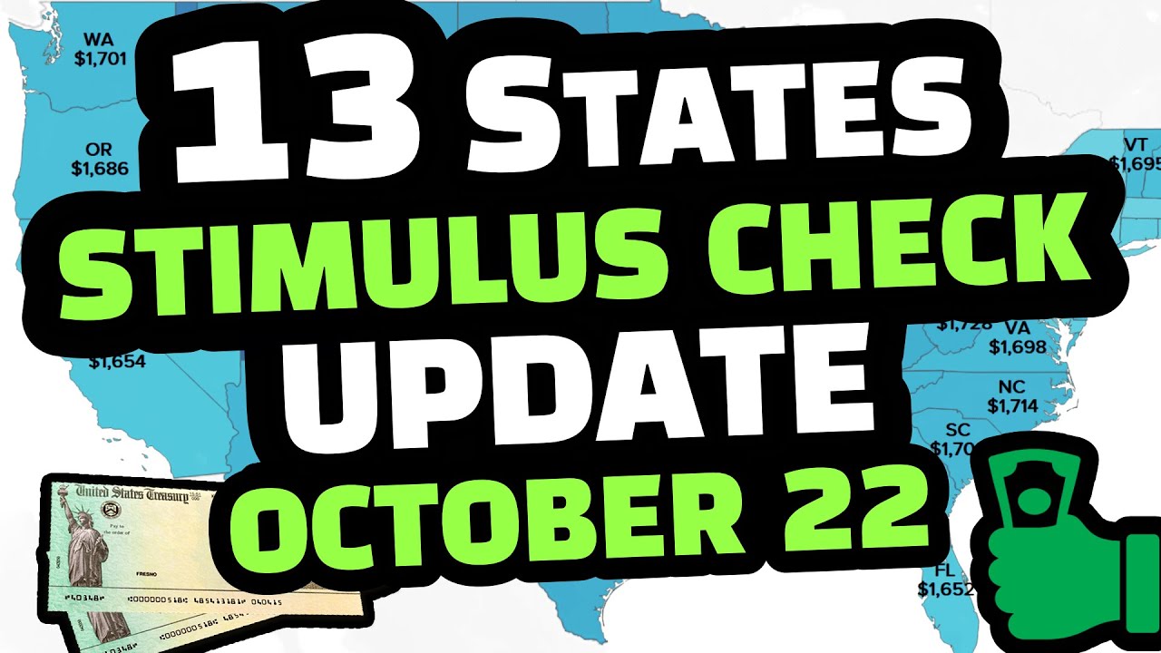 STATE STIMULUS CHECKS : 13 STATE STIMULUS CHECK UPDATE ? MORE MONEY IN ...