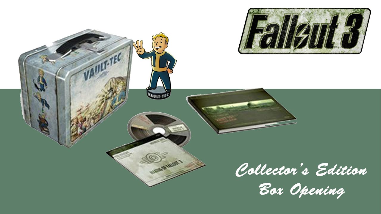 Fallout 3 - Collector's Edition - Box Opening - YouTube