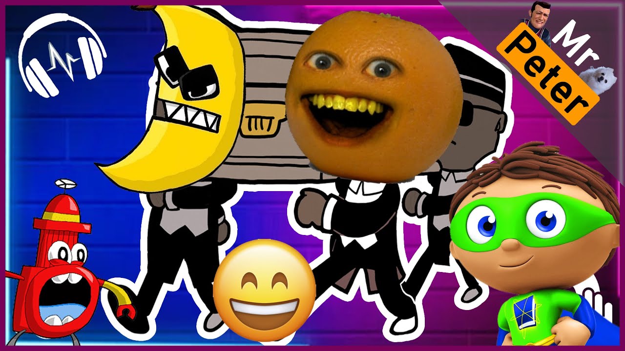 Gigamix 🔹 Annoying Orange & Fruits Lore & Super Why & Lego Mixels ...