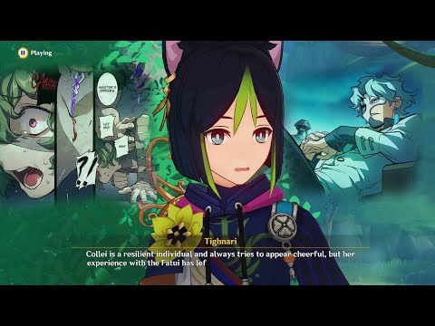Tighnari talks about Collei's past and her sickness | Genshin Impact ...
