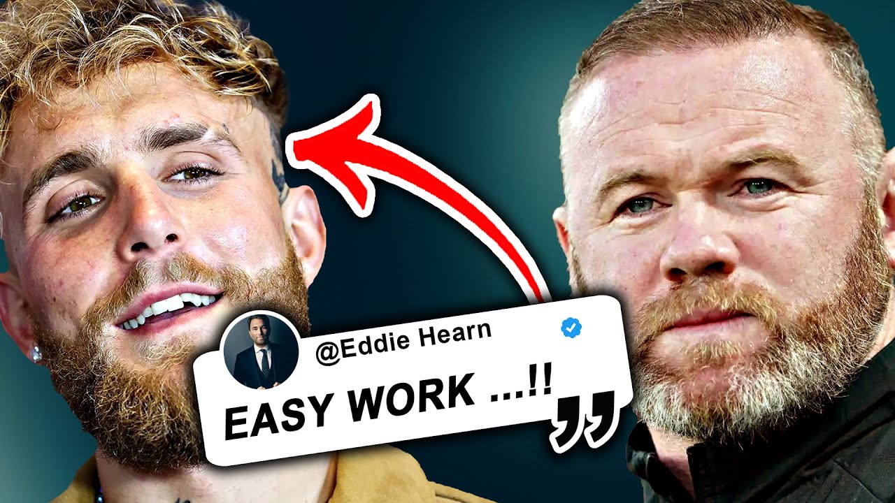 Jake Paul Vs wayne rooney ...eddie hearn picks - YouTube