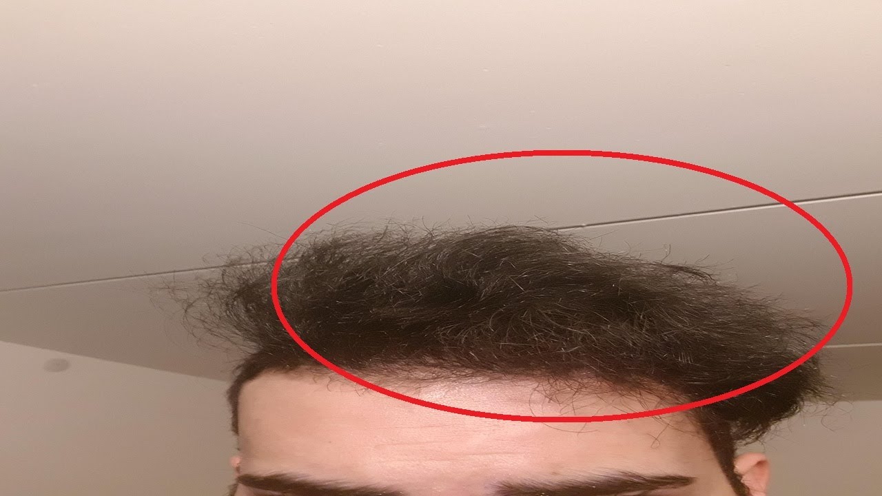 how to get rid of frizzy hair men - YouTube