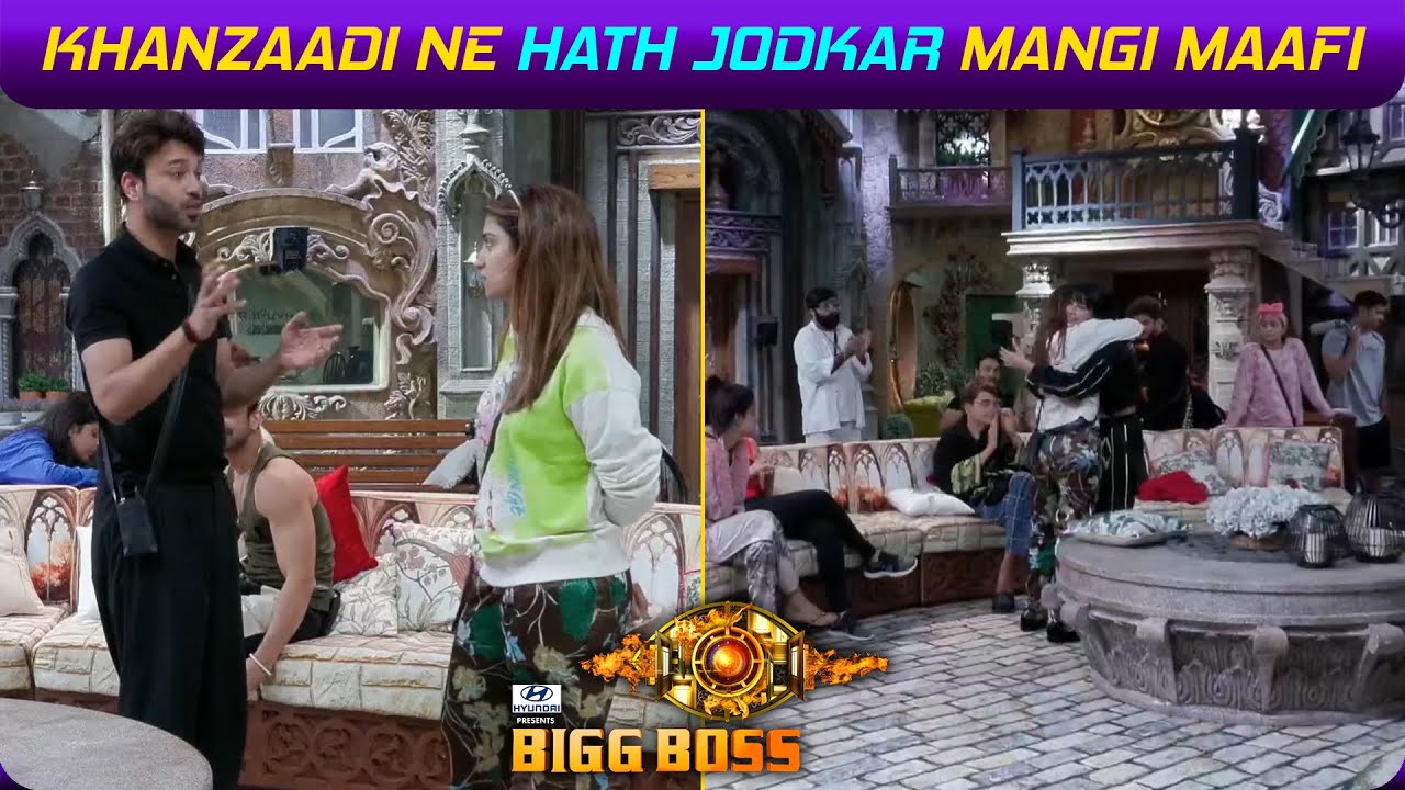 Bigg Boss 17 Live Update: Khanzadi Ne Hath Jodkar Mangi Gharwalo Se ...
