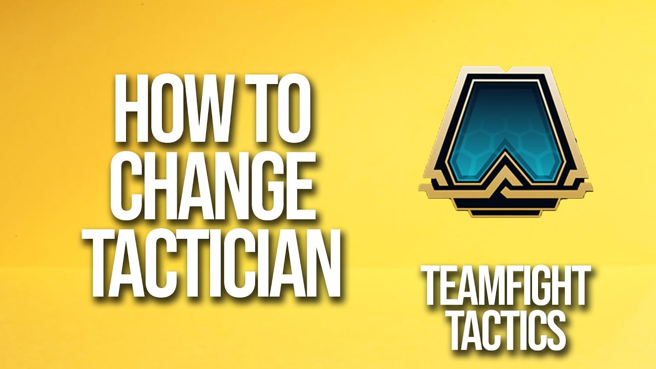 How To Change Tactician Teamfight Tactics Tutorial - YouTube