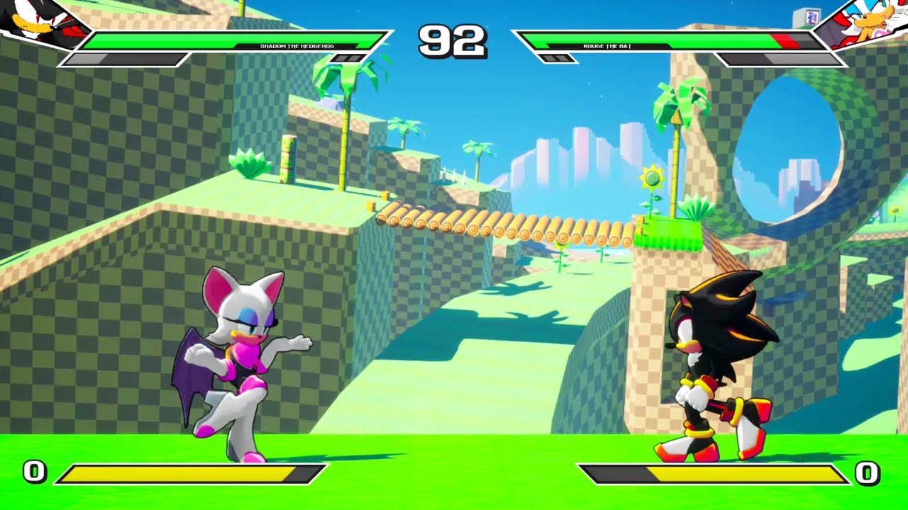 Shadow Vs Rouge I Sonic Smackdown Youtube