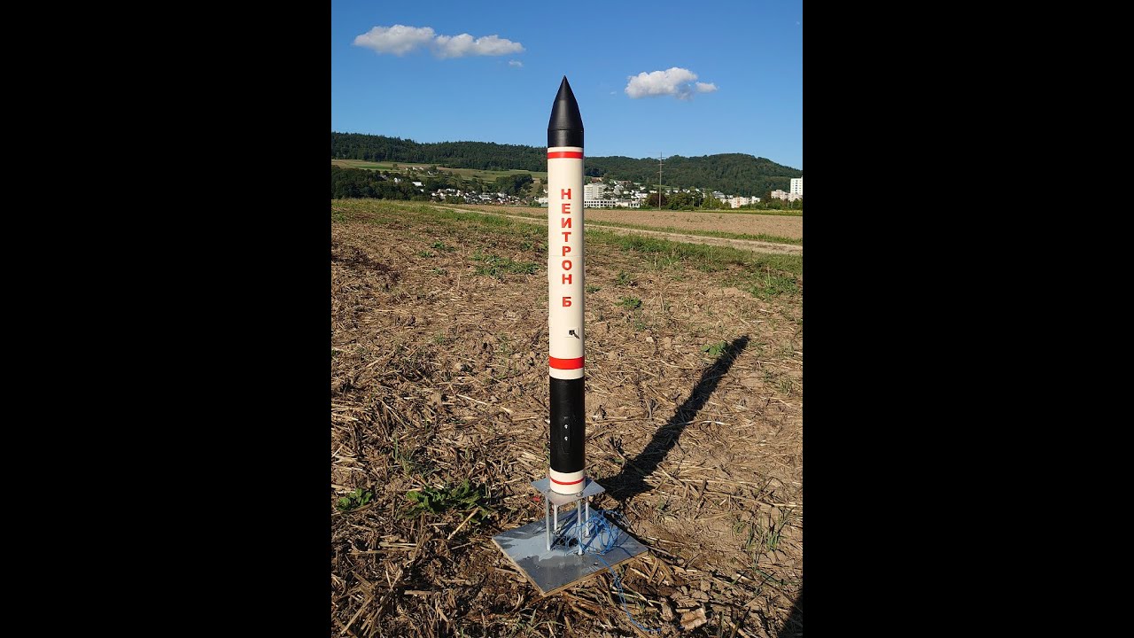 Thrust Vector Control Tvc Model Rocket Youtube