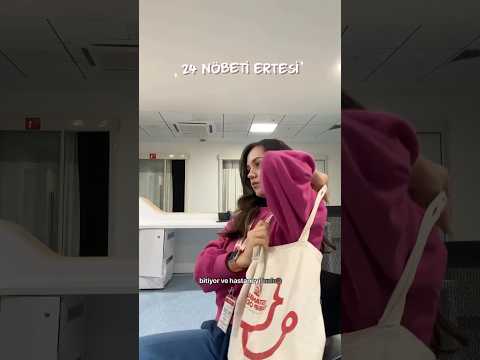 Nöbet ertesi vlogu 🌻