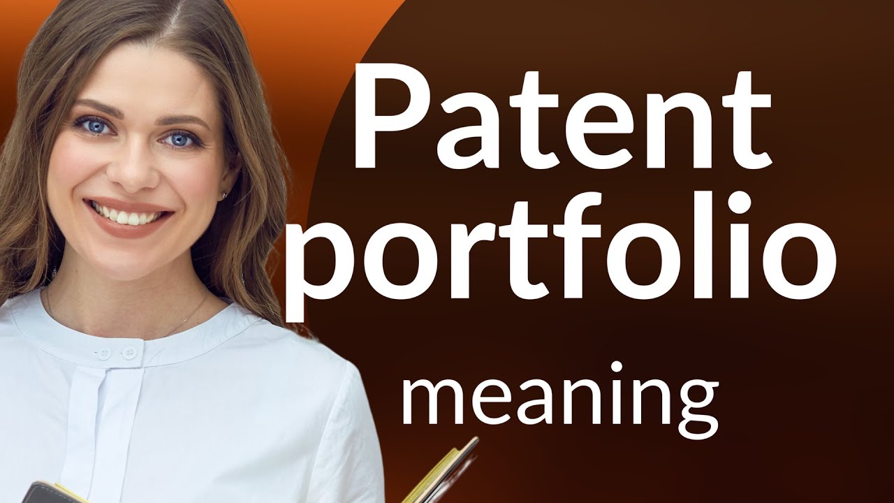 Understanding Patent Portfolios: A Guide for English Language Learners - YouTube