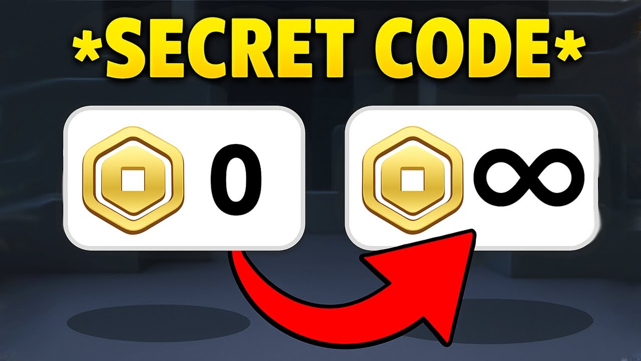 SECRET CODE INSIDE MY ROBLOX GAME COLLECT IT AND GET FREE ROBUX (How To ...