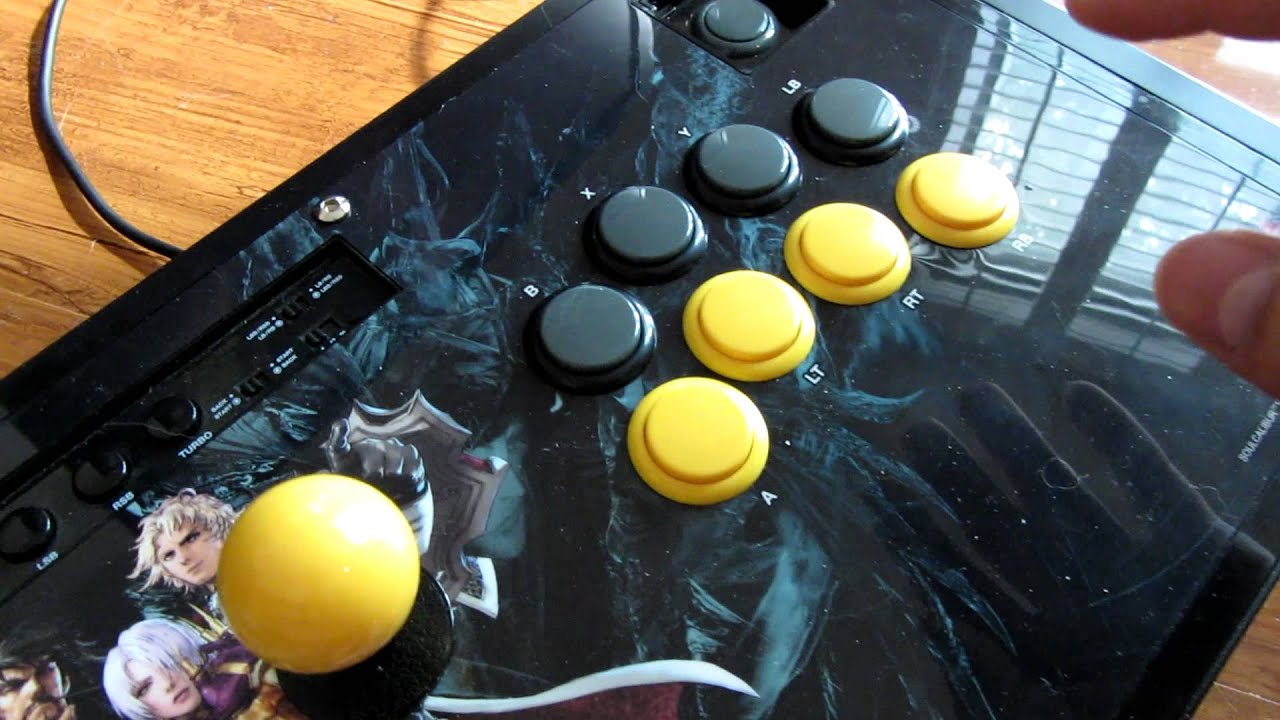 Fight Stick Customizing - Silent Sanwa Buttons - YouTube