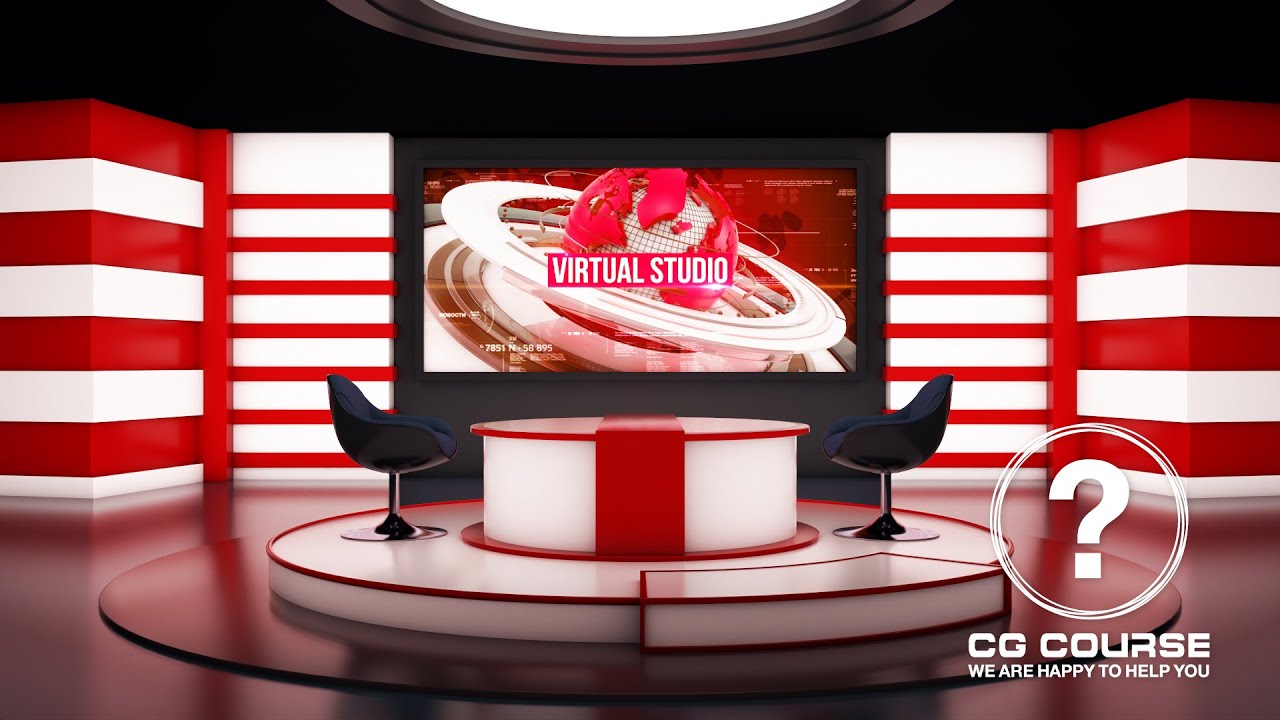 How To Create A Virtual Studio In Cinema 4D. - YouTube