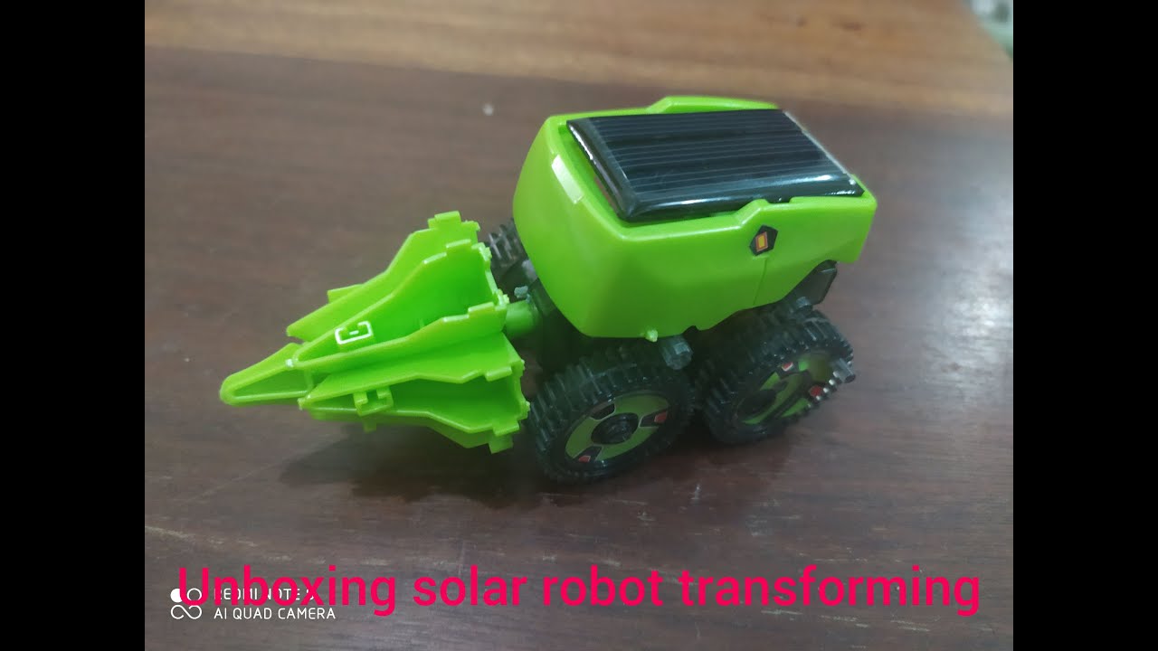 UNBOXING SOLAR ROBOT RAKITAN - YouTube