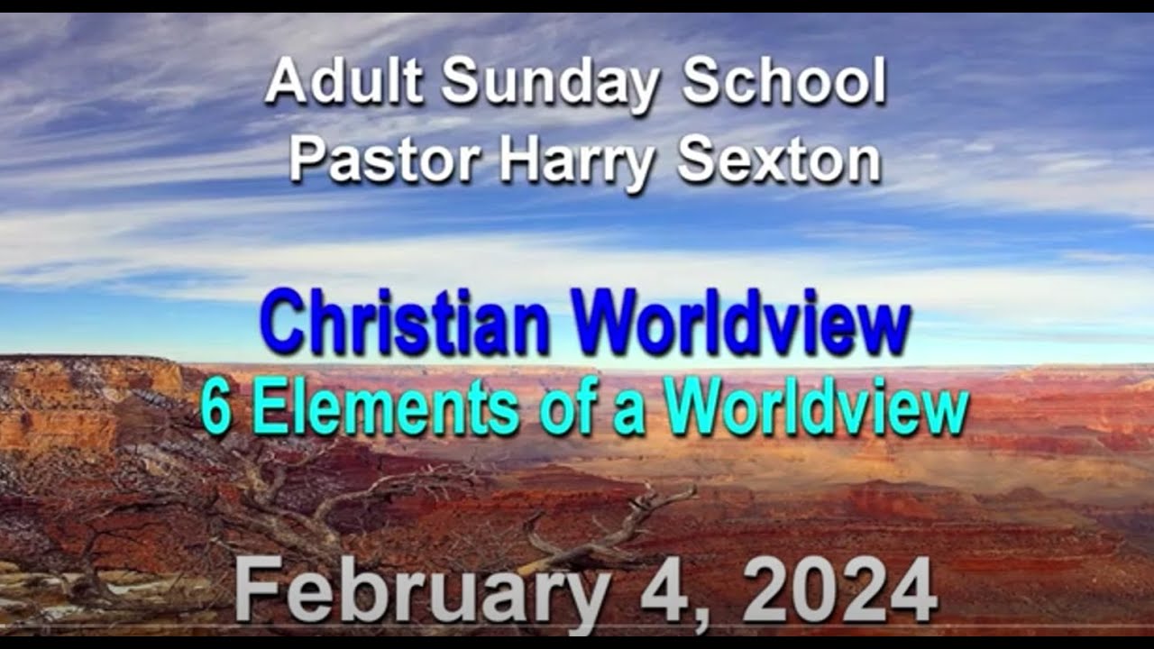 02 04 2024 Harry Sexton Sunday School week2 - YouTube