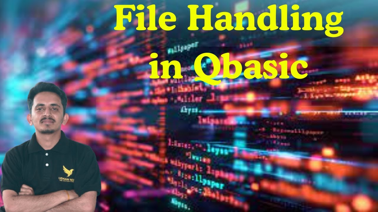 File Handling in QBASIC | Computer Class 10 | BINOD SIR | Udaan Nepal # ...